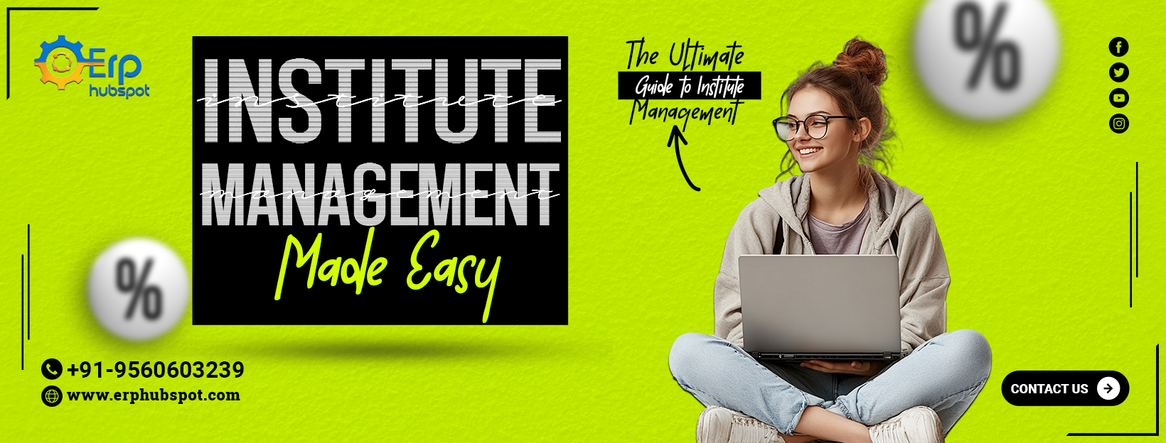 Best Institute Management ERP Software in Noida & Delhi NCR | ERP Hubspot